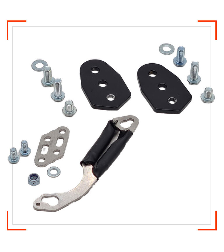 Driver foot peg lowering brackets 21 – Heizkörper Modifications